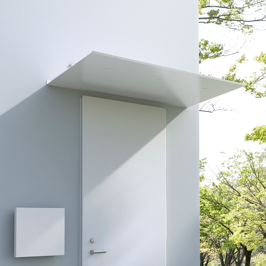 ラミナ W1500×D910 ホワイト(EX10019)｜エクステリア（外構）・玄関まわりの通販｜ミラタップ（旧サンワカンパニー）